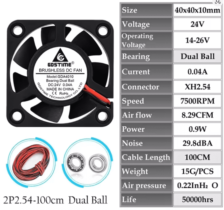 4010 Axial Fan (GDSTime Make) - DConqueror3D