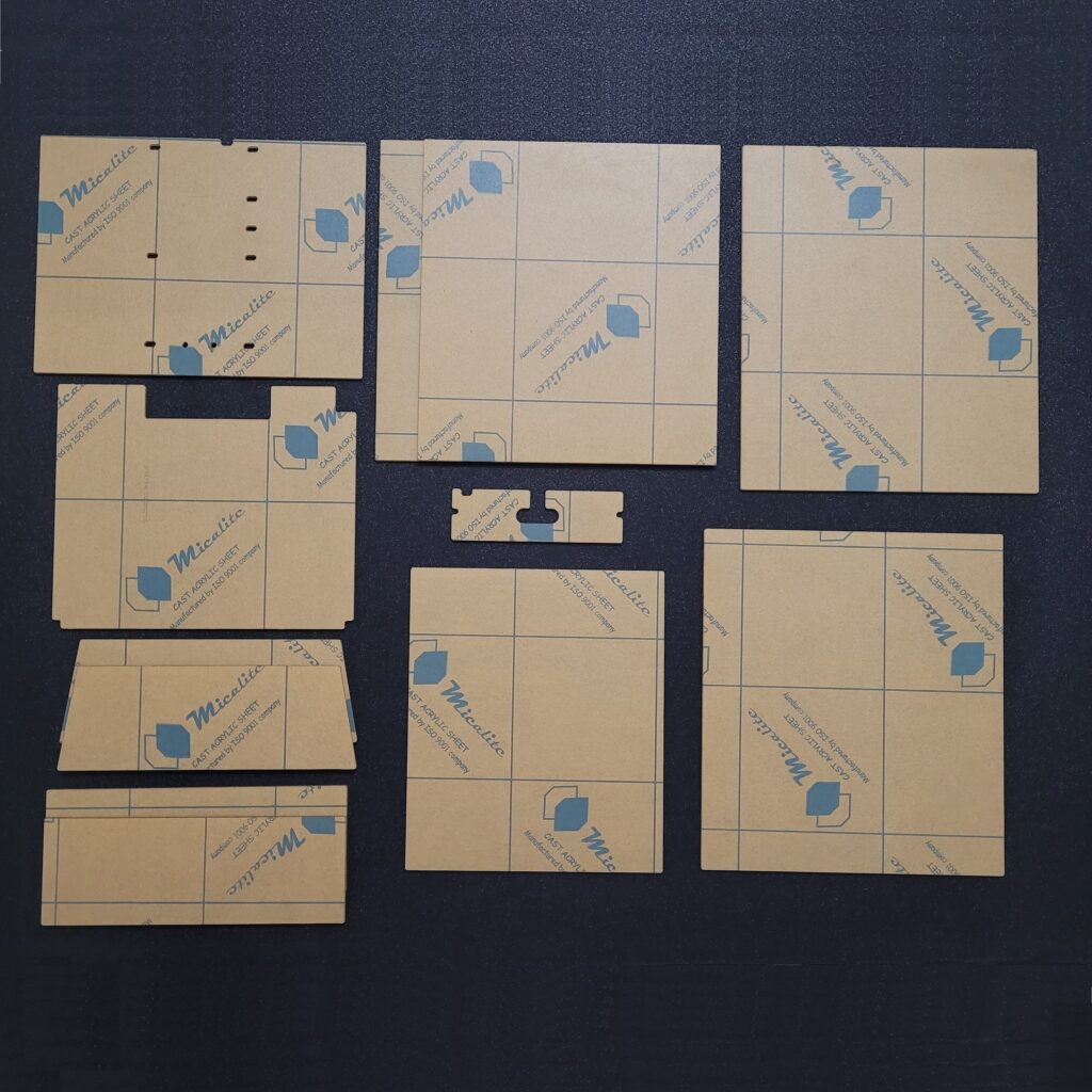 Voron V0.1 V0.2 Acrylic Panels Kit - DConqueror3D