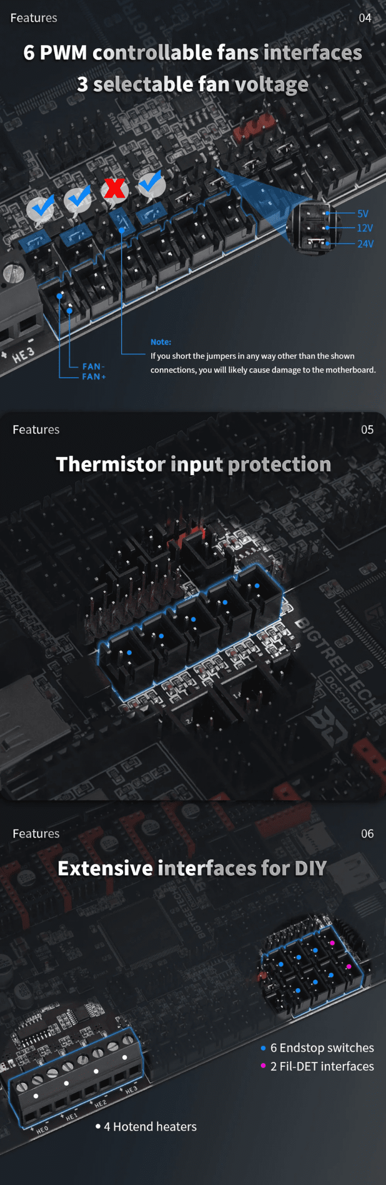Bigtreetech Octopus V1.1 F407 Control Board - DConqueror3D