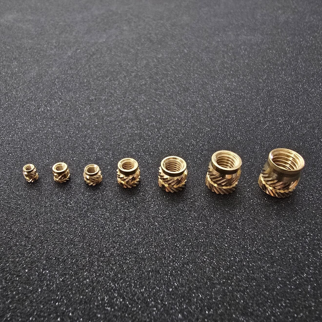 Knurled Brass Inserts For 3D Printed Parts M2 M2.5 M3 M4 M5 M6 M8 ...