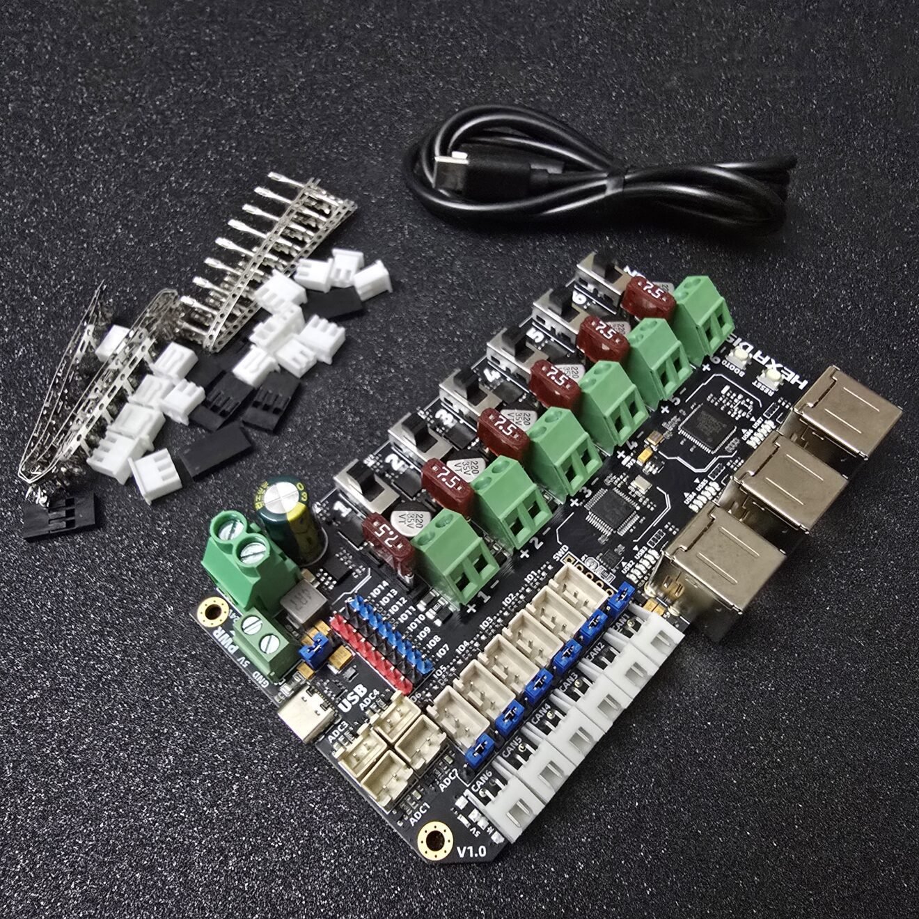 FYSETC Hexa Distro Fusion Expansion Board - DConqueror3D